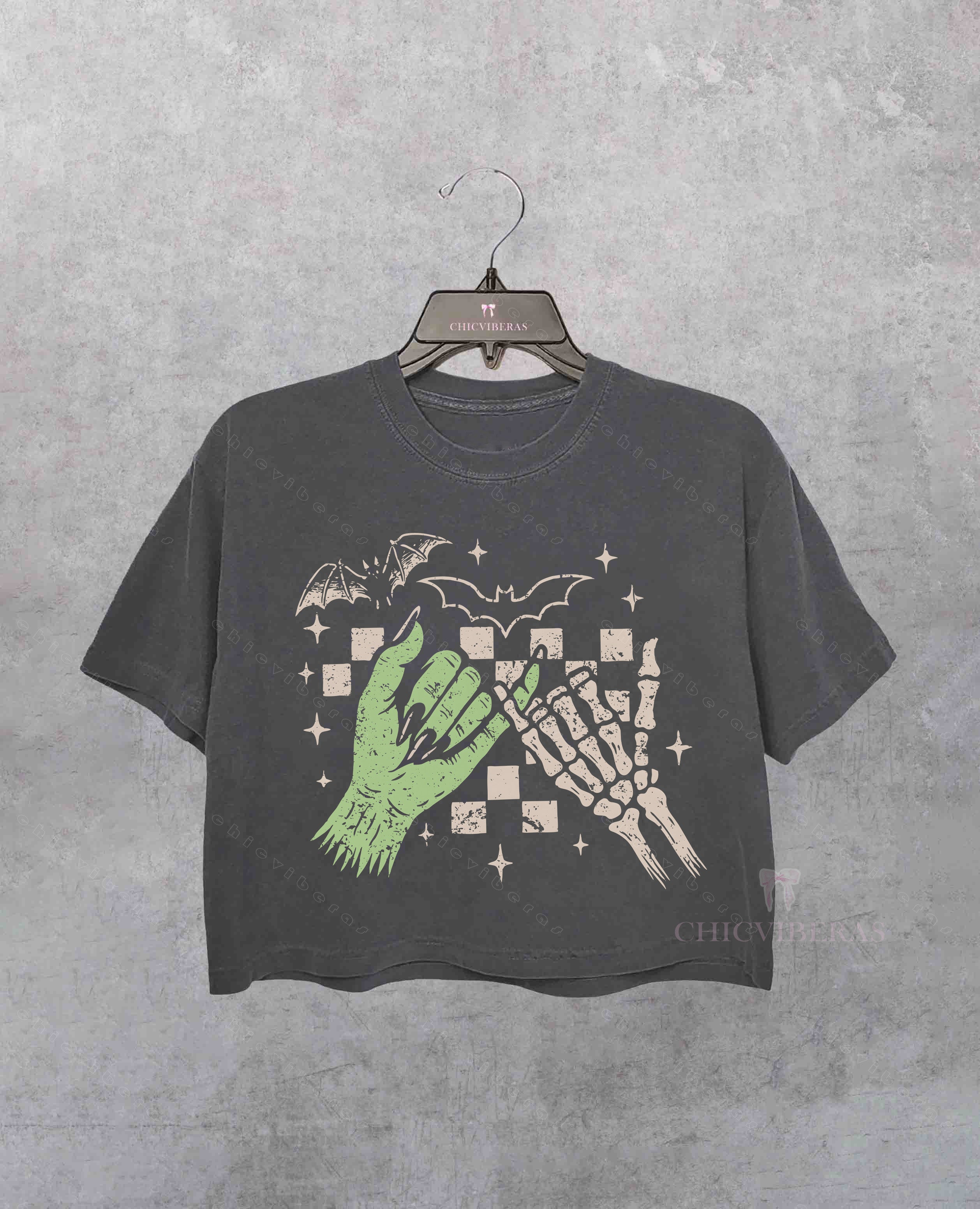 Funny Halloween Crop Shirt – CHICVIBERAS